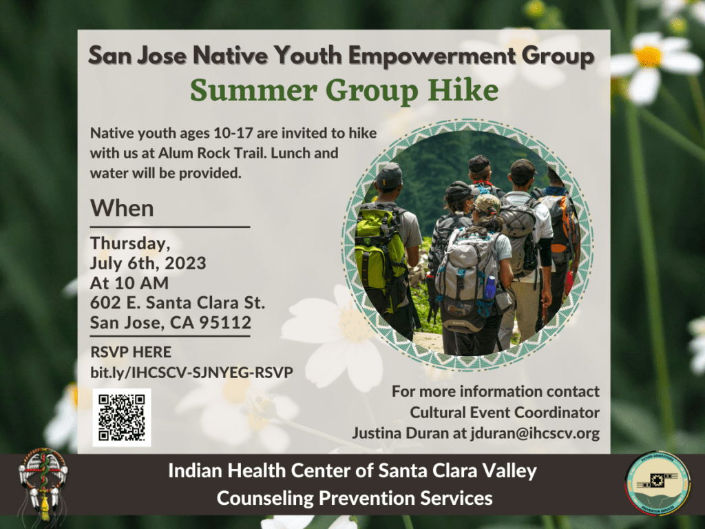 IHC Native Youth Empowerment Group Hike - Indian Health Center