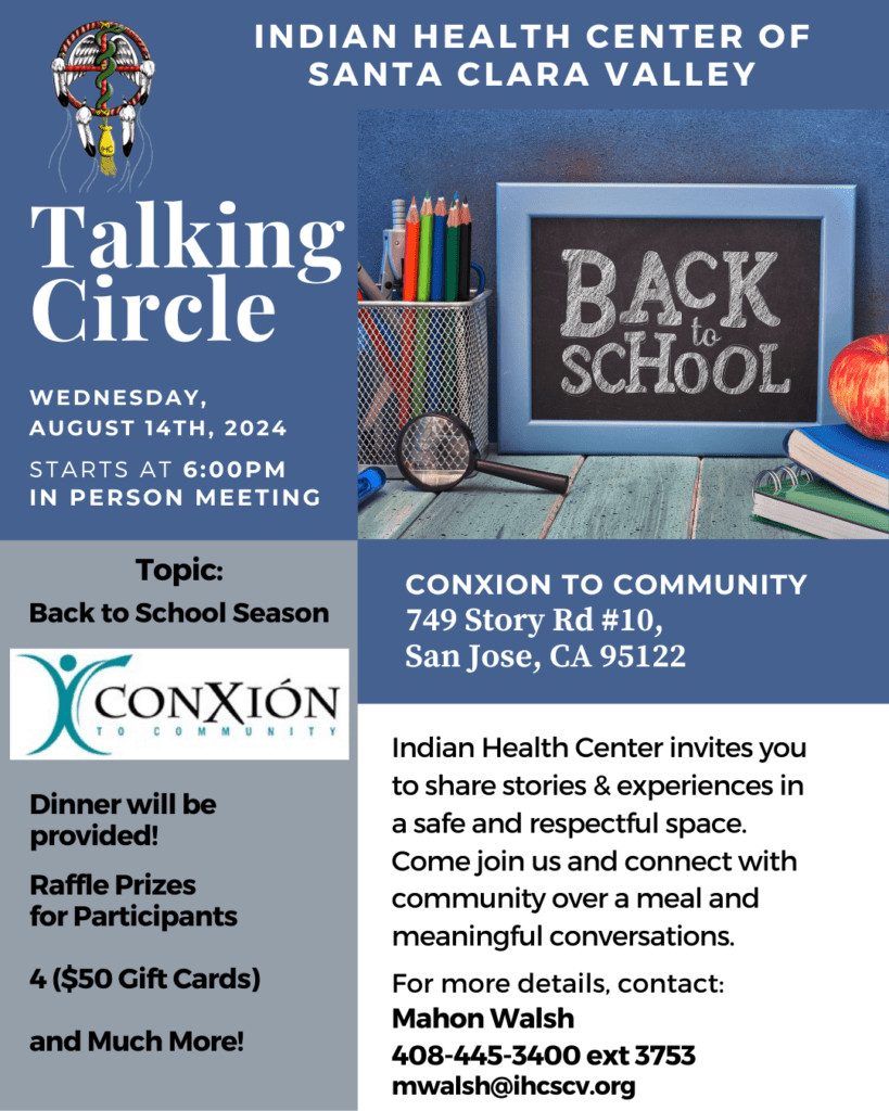 Talking Circle at ConXion to Community - Indian Health Center